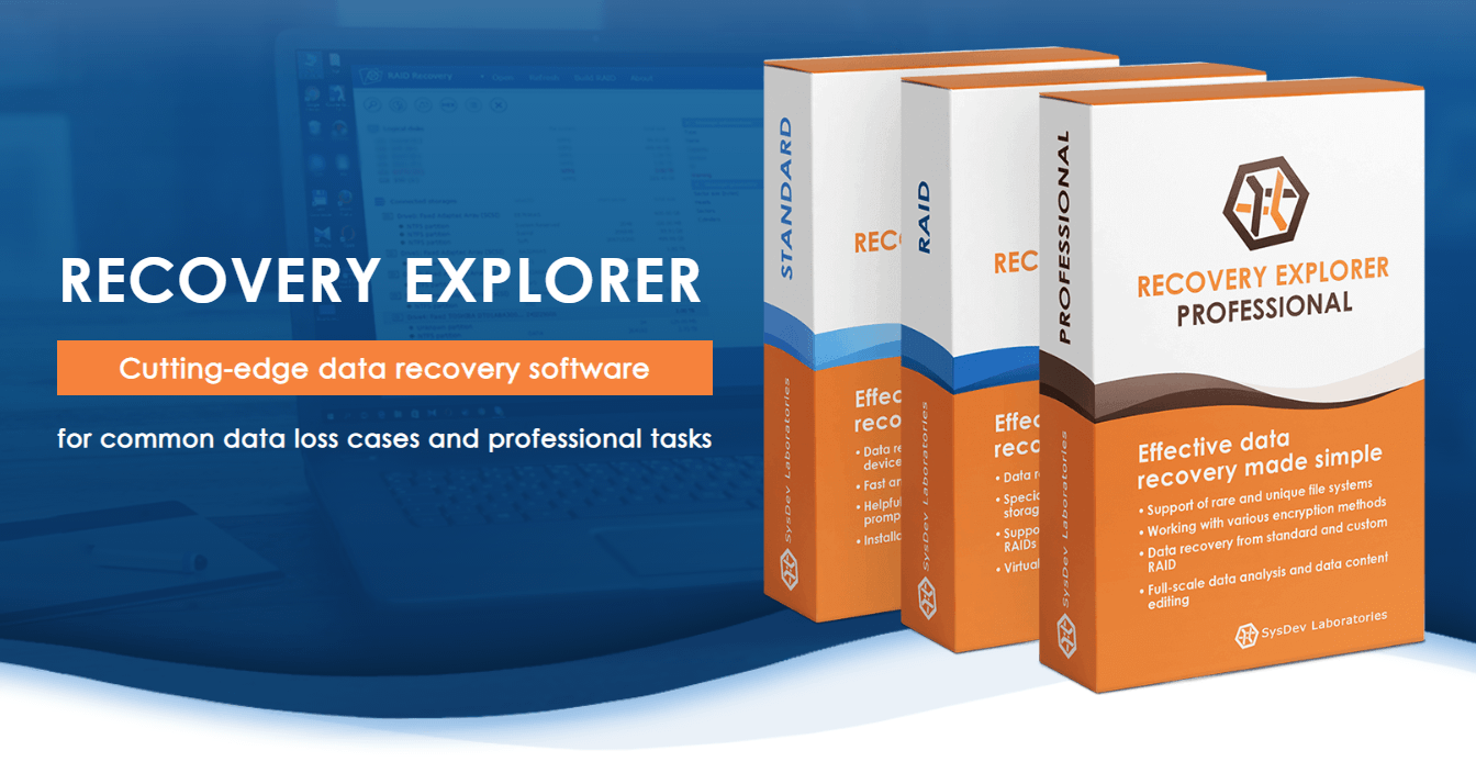 Effective data recovery tools for everyone – Recovery Explorer